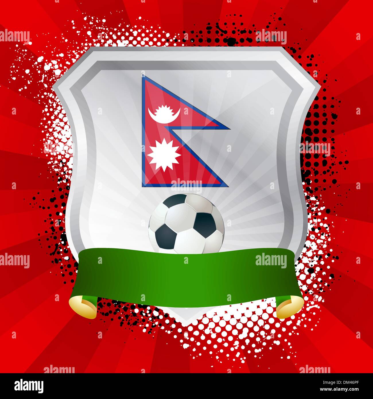 Nepal emblem Stock Vector Images - Alamy