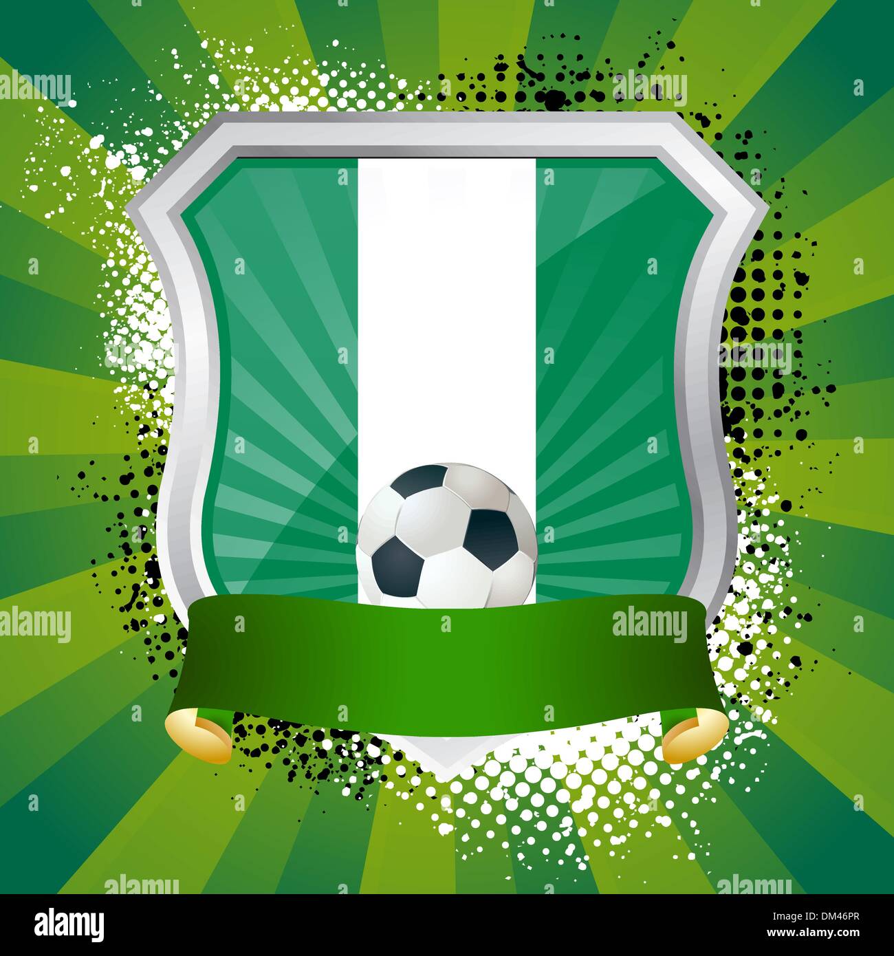 Shield with flag of Nigeria Stock Vector Image & Art - Alamy