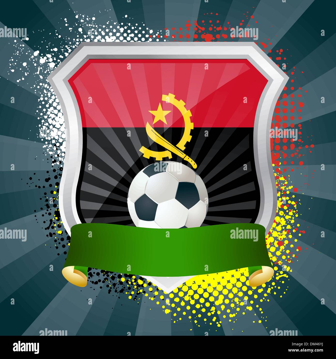 Angola national team Stock Vector Images - Alamy