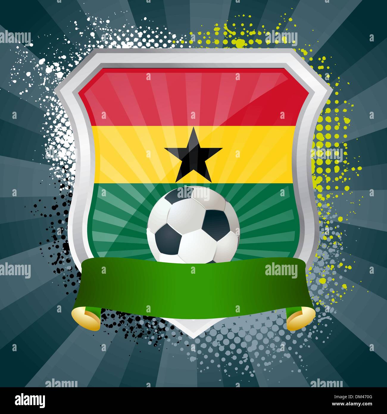 Ghana soccer team Stock Vector Images - Alamy