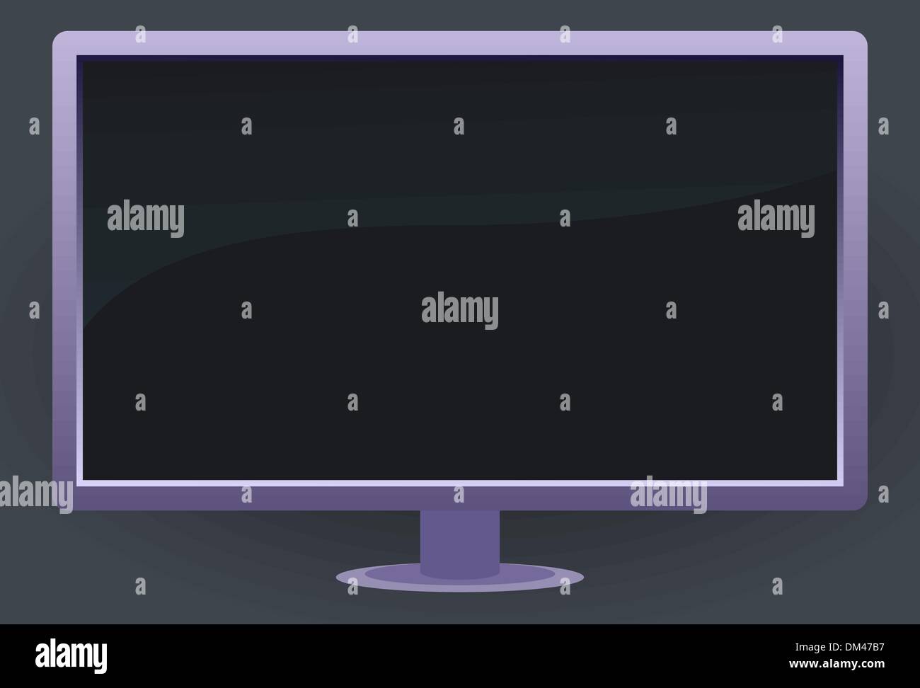 lcd tv monitor Stock Vector Image & Art - Alamy