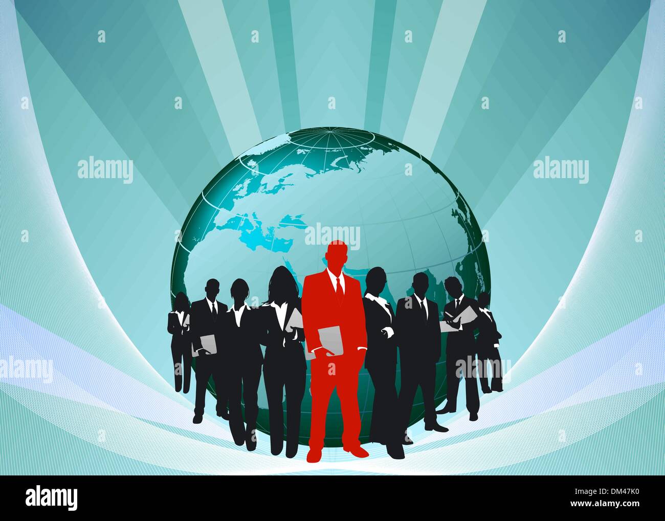 vector leader in a company Stock Vector Image & Art - Alamy