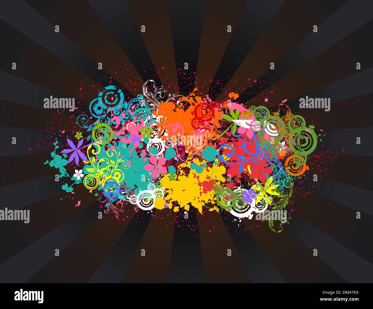Grunge Colorful Text box Stock Vector Image & Art - Alamy