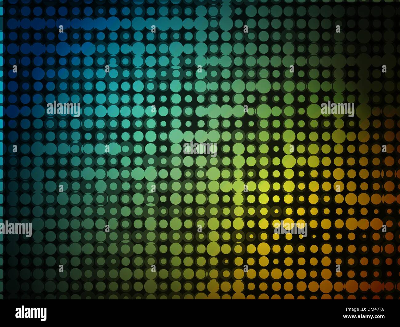 Halftone dots texture letter design hi-res stock photography and images ...