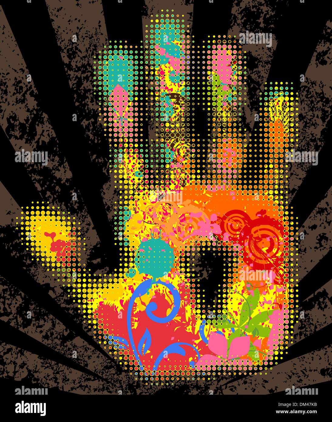 Hand pictogram design hi-res stock photography and images - Alamy