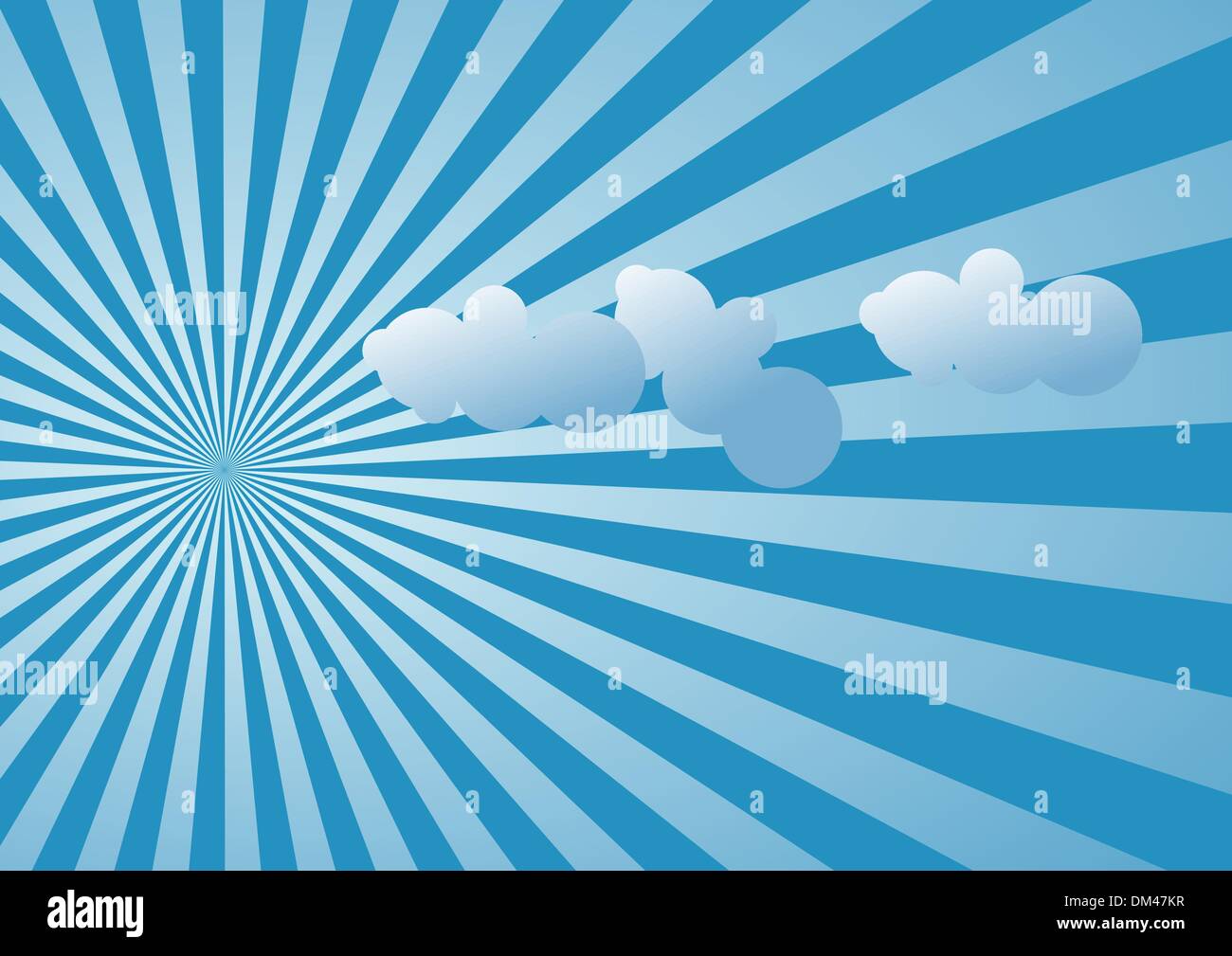 Cloud tunnel light heaven Stock Vector Images - Alamy