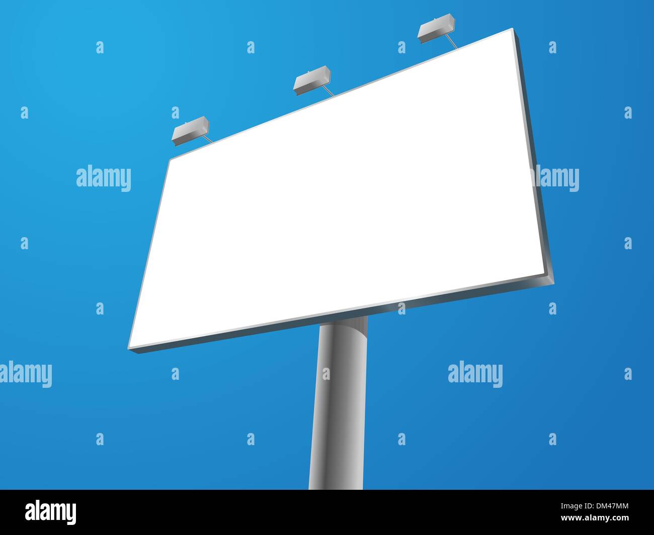 Big billboard Stock Vector Images - Alamy