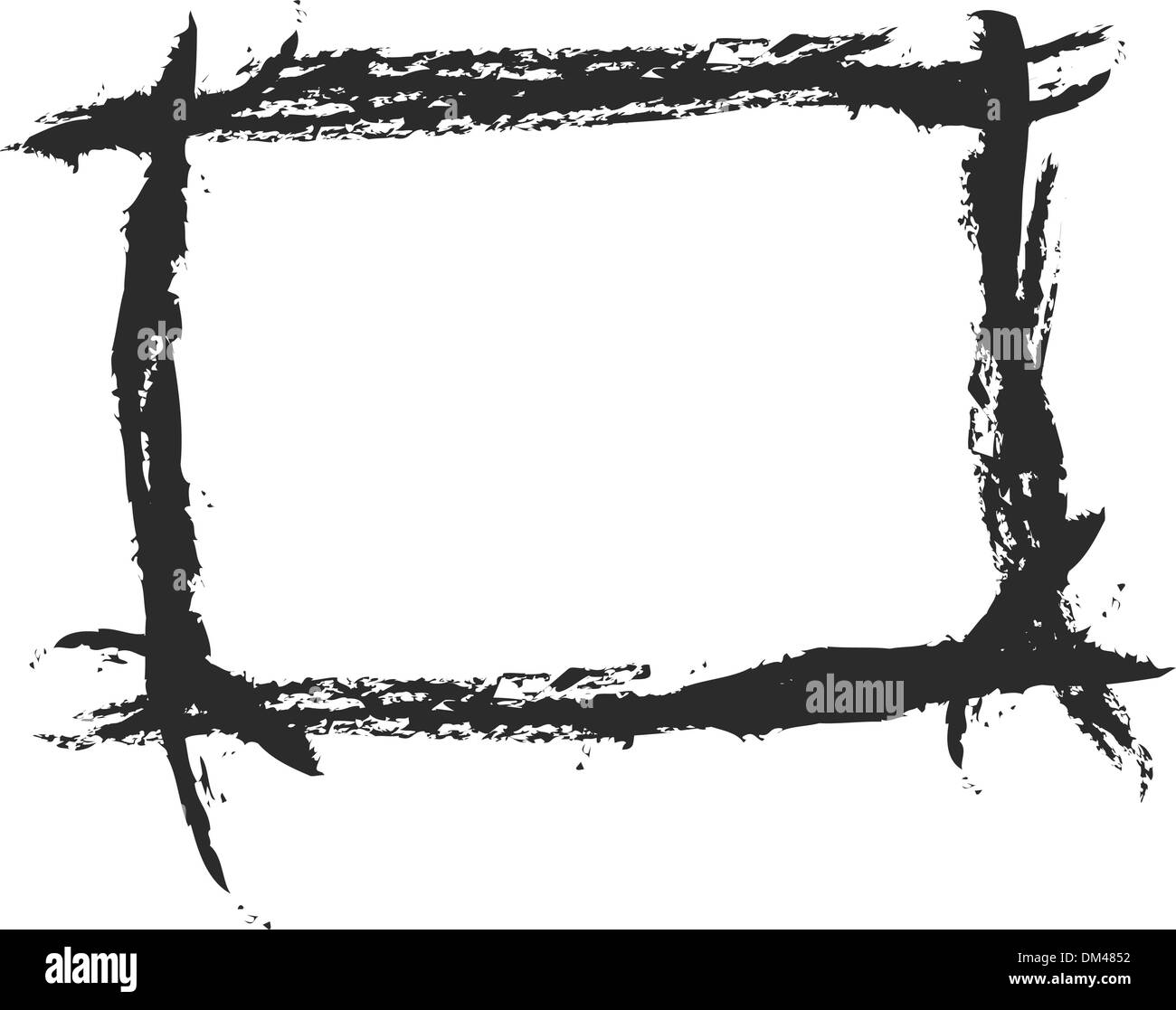 Grunge border hi-res stock photography and images - Alamy