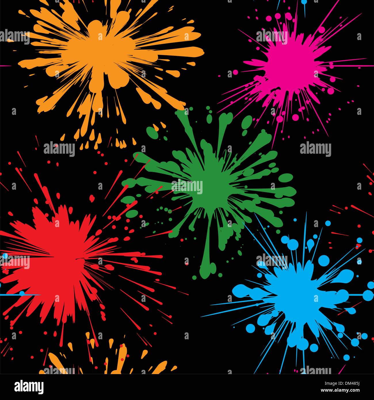 Abstract splash background. Seamless Stock Vector Image & Art - Alamy