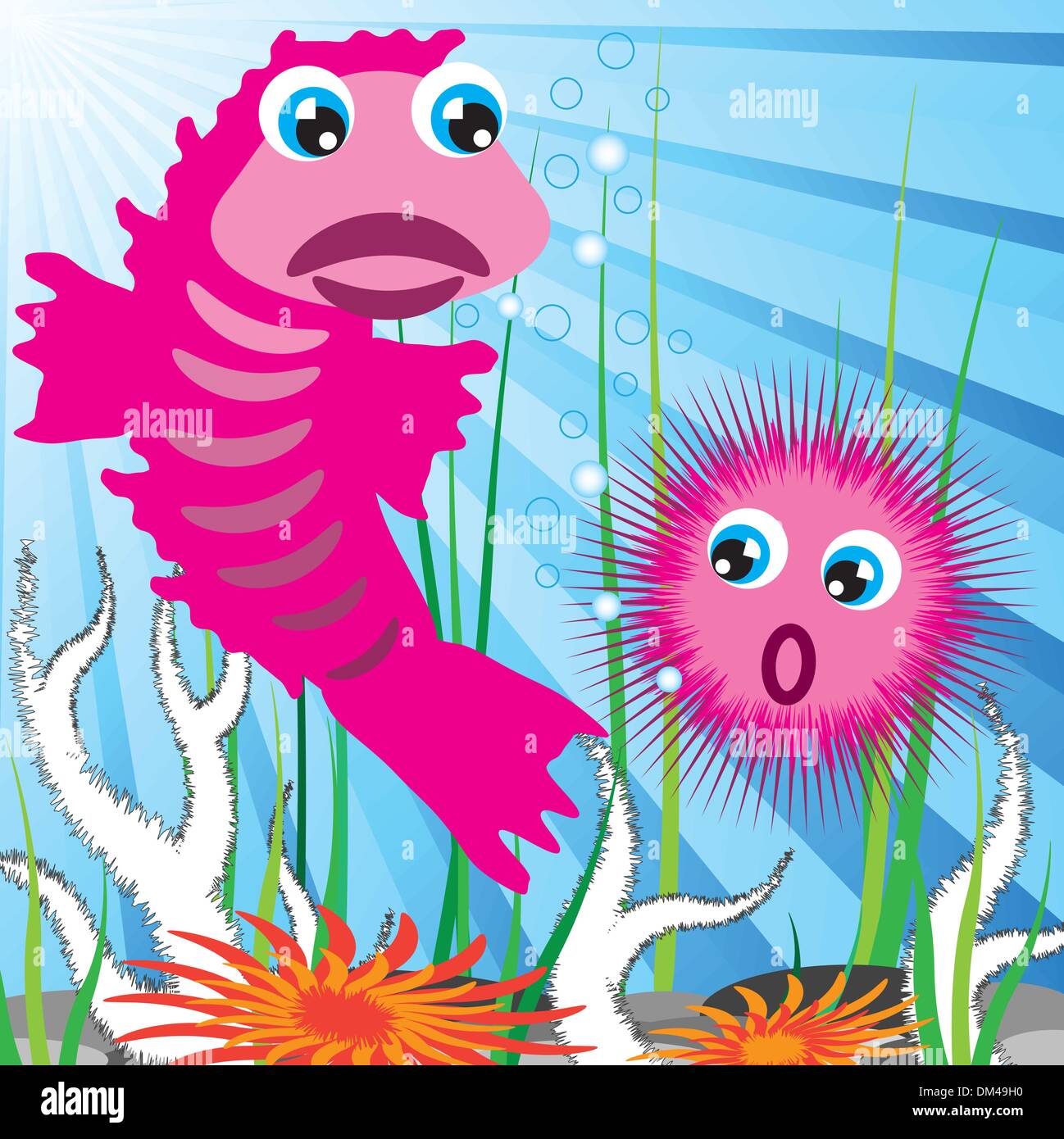 Stone creatures Stock Vector Images - Alamy