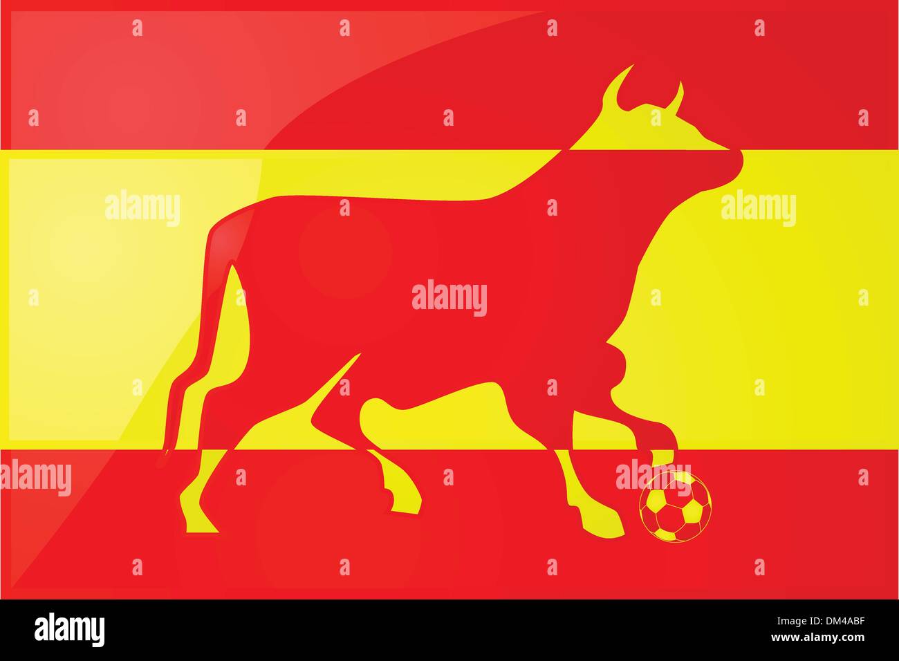 Football red bull Stock Vector Images - Alamy