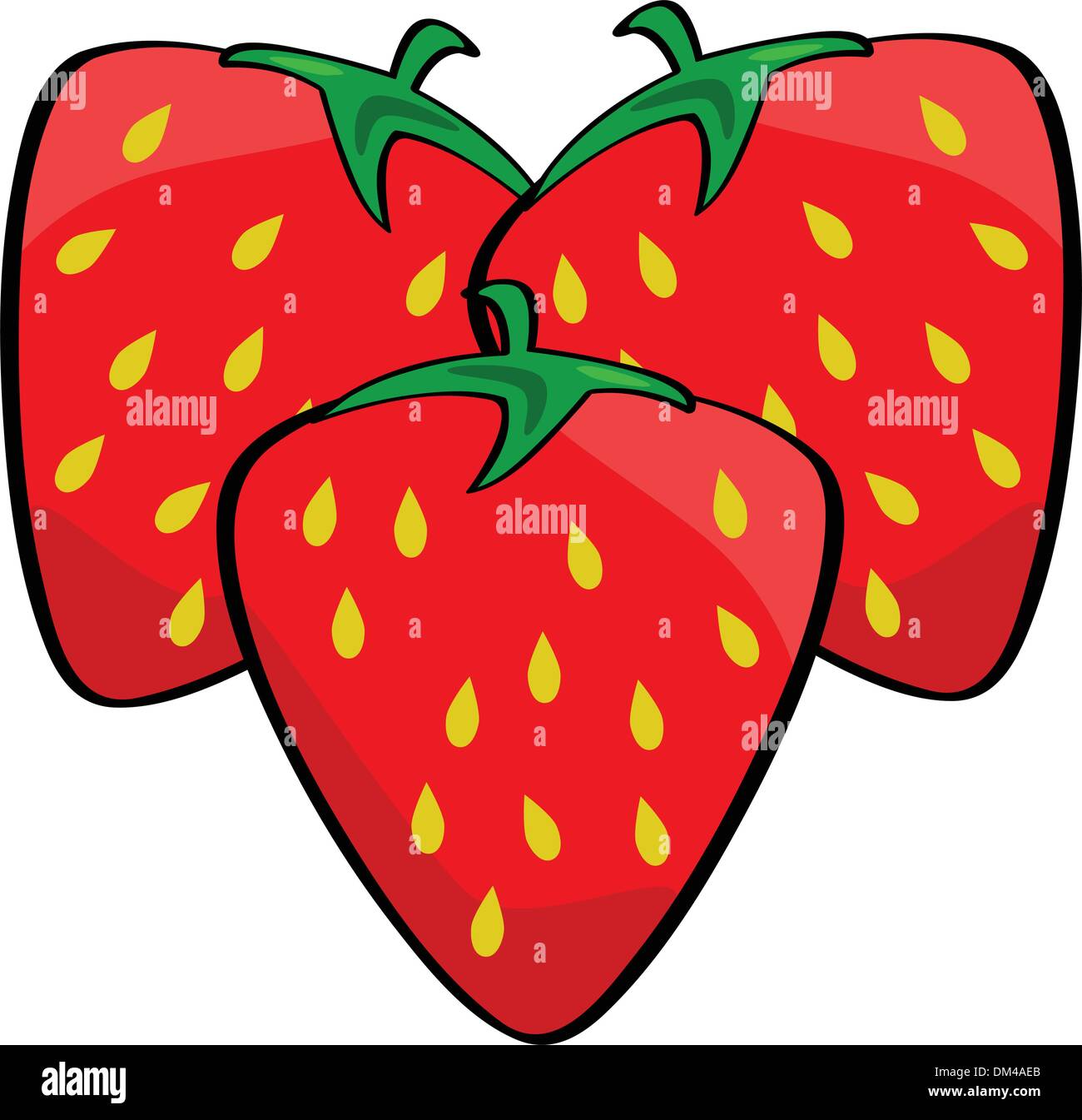 Cartoon strawberries hi-res stock photography and images - Alamy