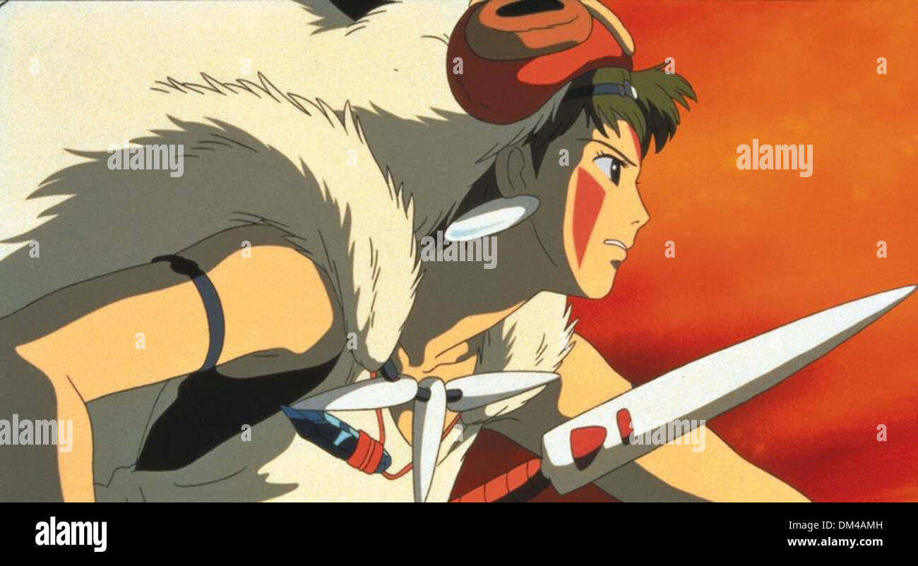 PRINCESS MONONOKE (1997) HAYAO MIYAZAKI (DIR) MOVIESTORE COLLECTION LTD ...