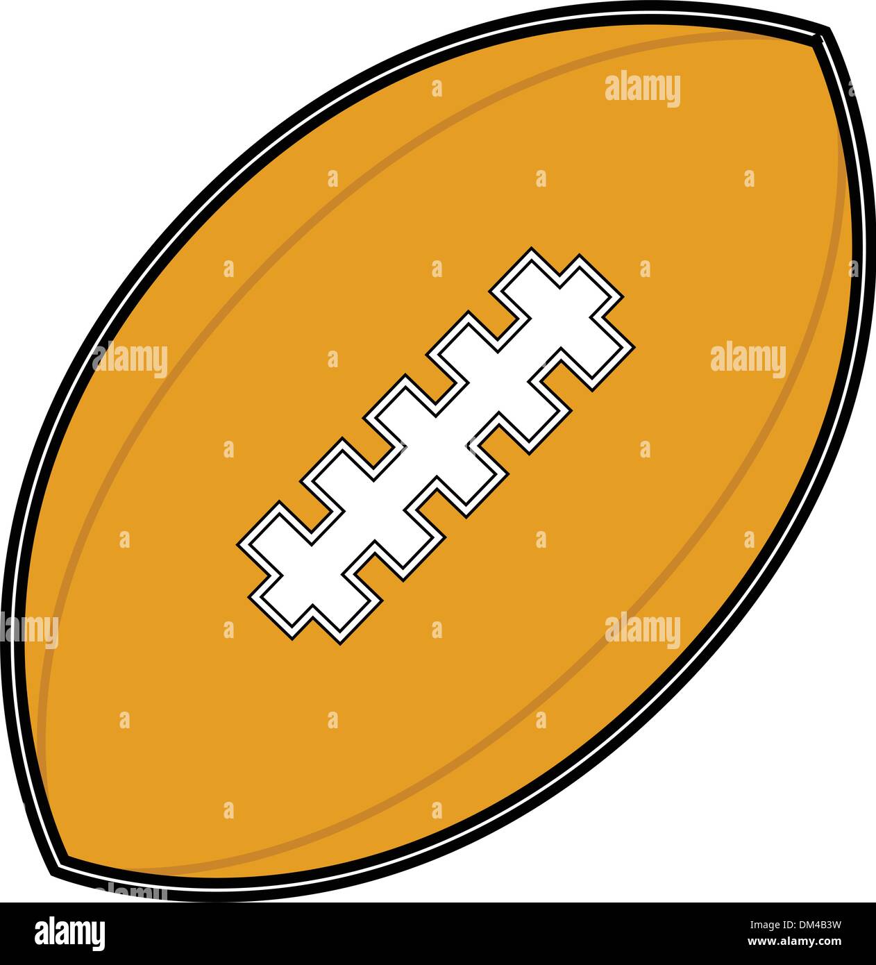 Vector illustration cartoon american football Cut Out Stock Images ...