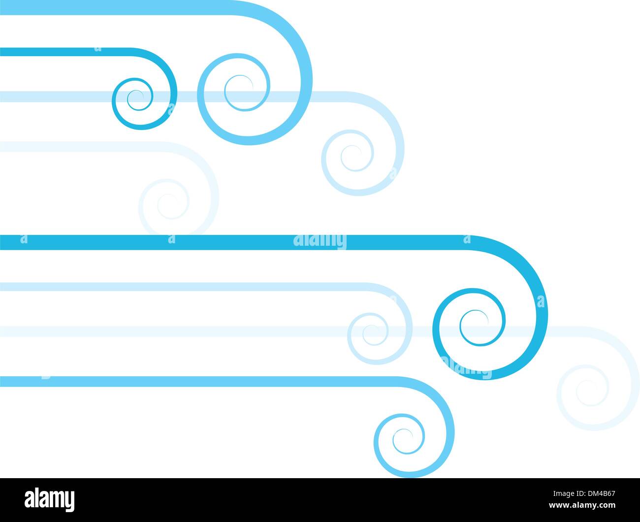 Wind and waves Stock Vector Images - Alamy