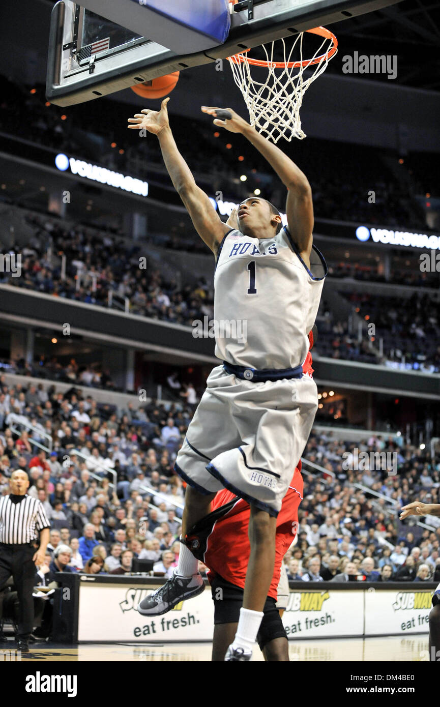 Washington D.C. Verizon Center. .Georgetown forward Hollis Thompson (1 ...