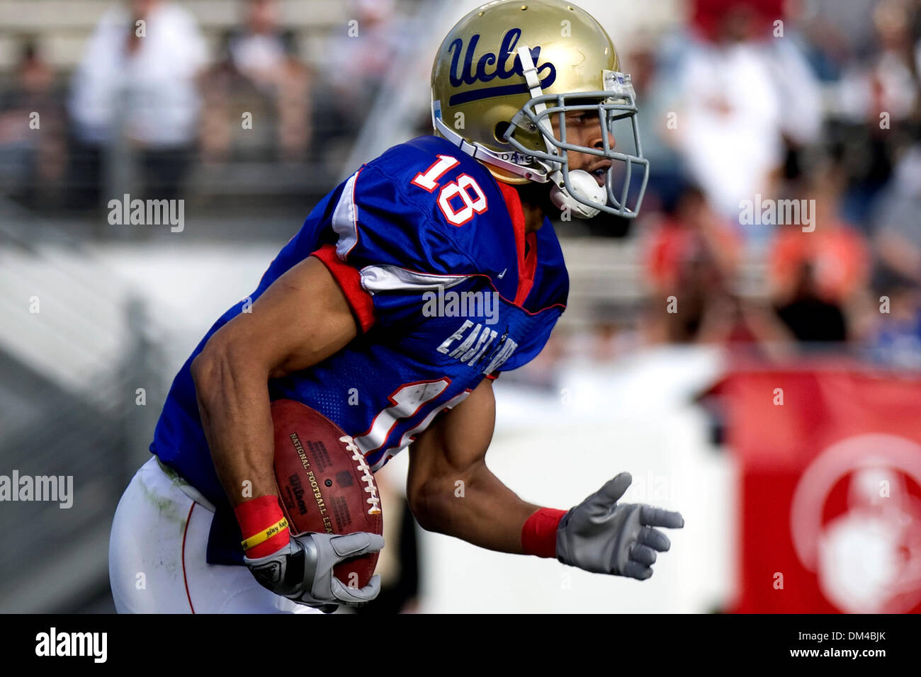 West's Austin Terrance from UCLA on punt return in the 85th East at ...