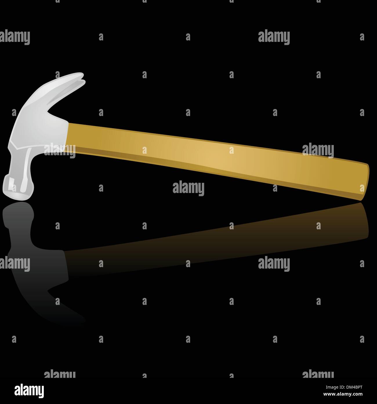 Shiny hammer Stock Vector Images - Alamy