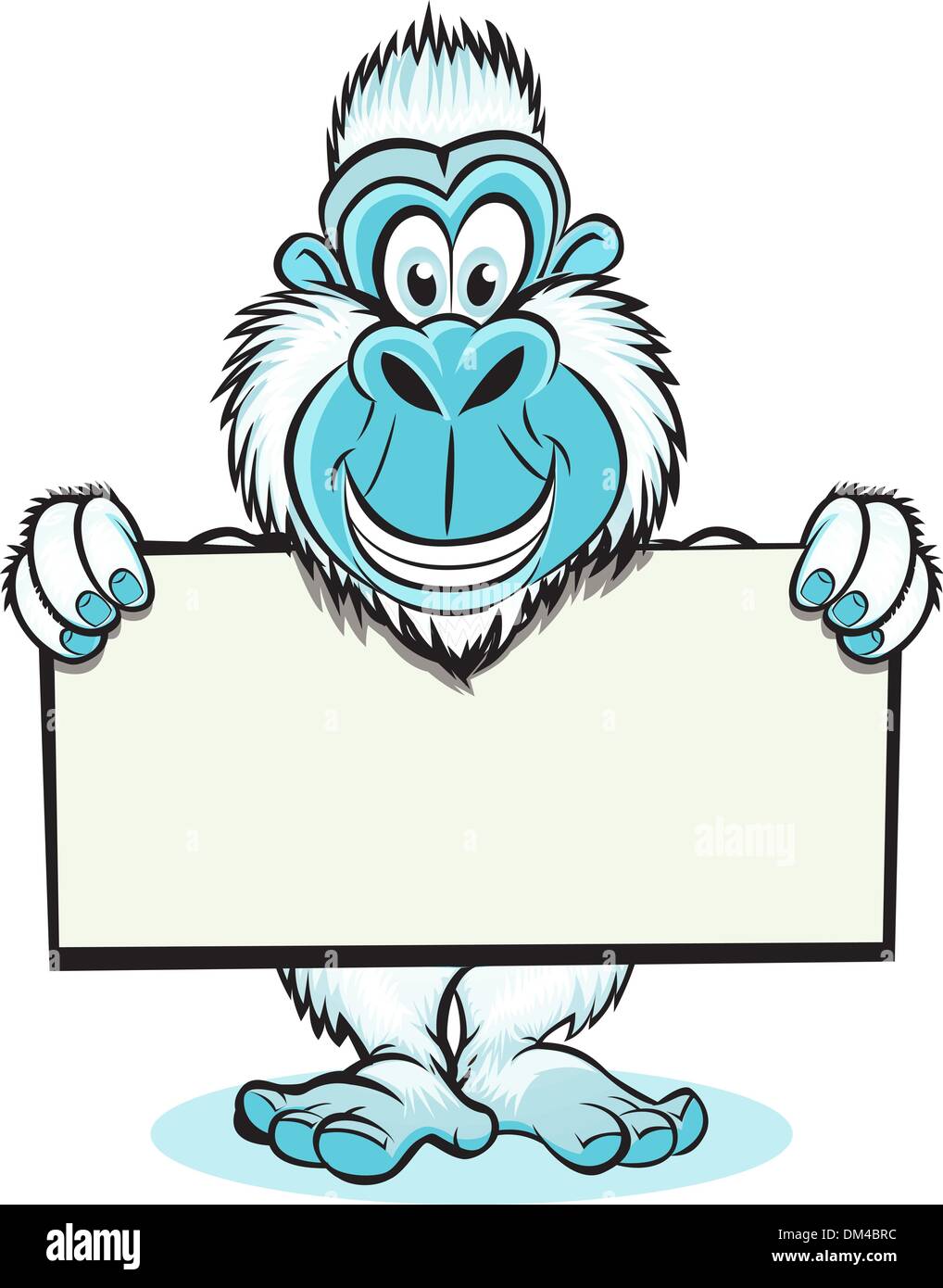 Monkey holding sign hi-res stock photography and images - Alamy
