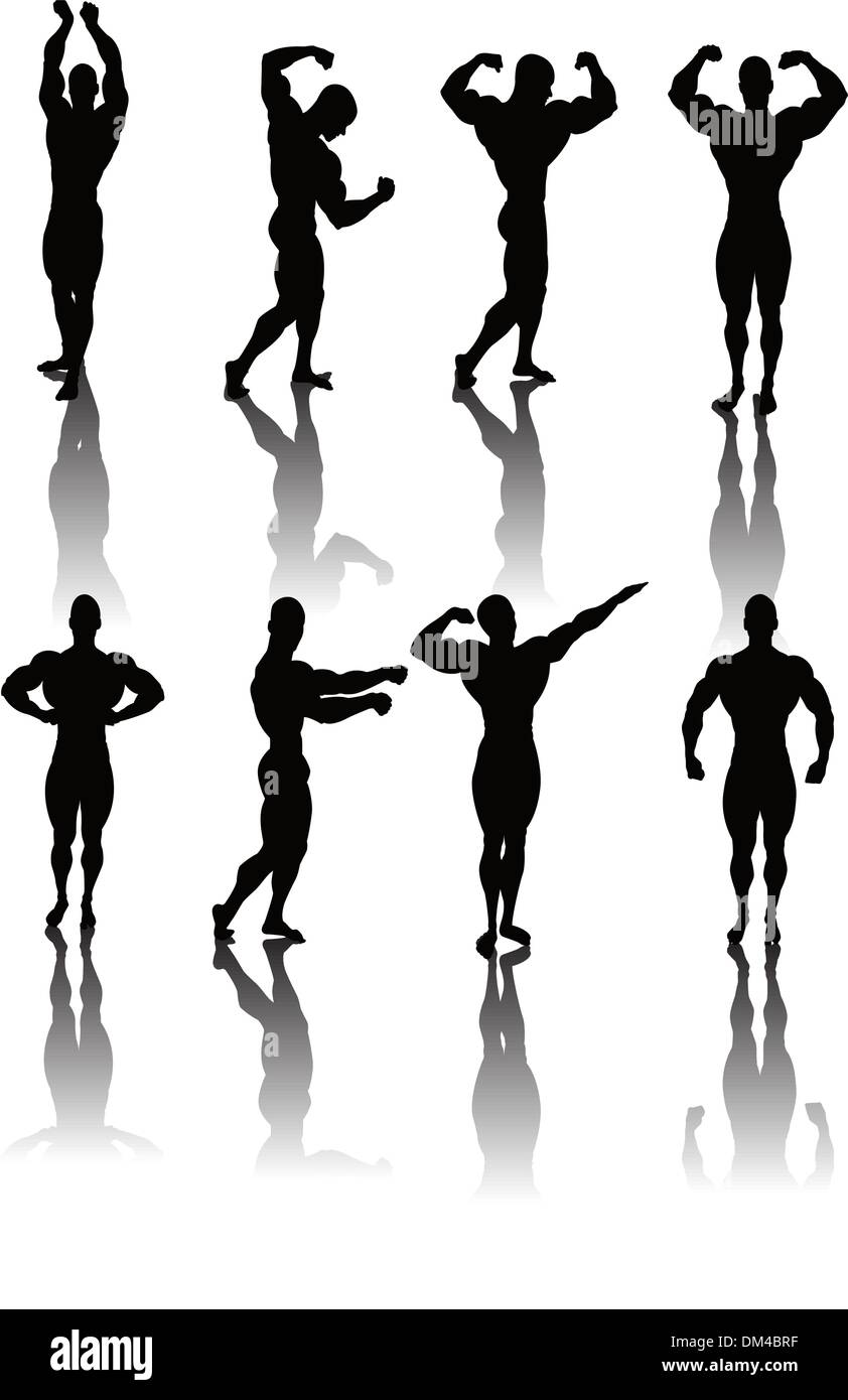 Bodybuilding Stock Vector Images - Alamy