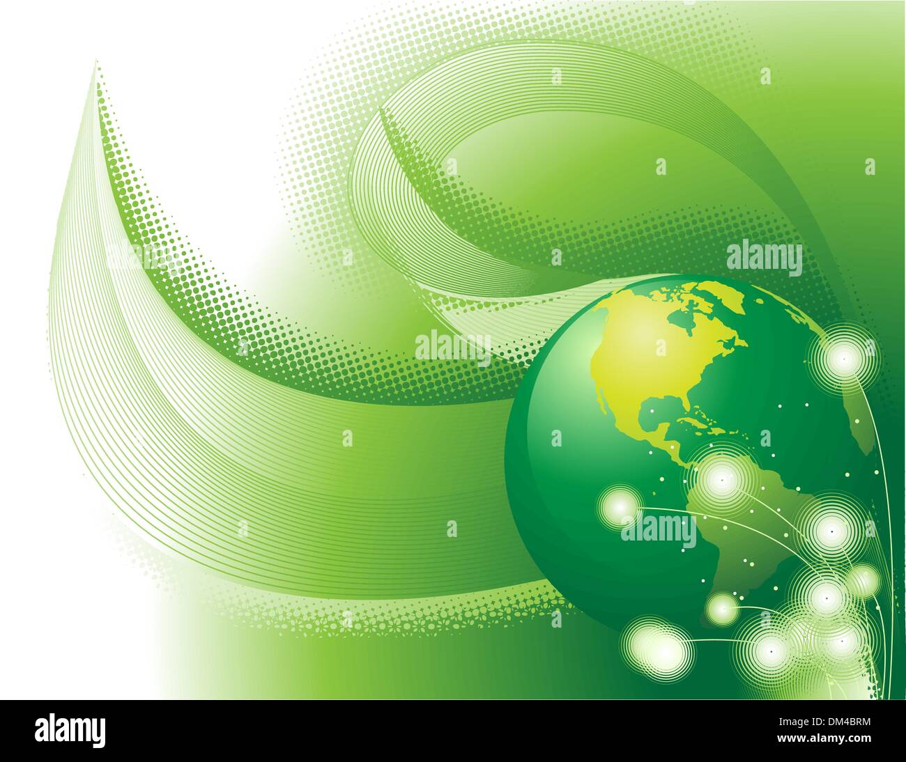 Green Concept Abstract Stock Vector Image & Art - Alamy