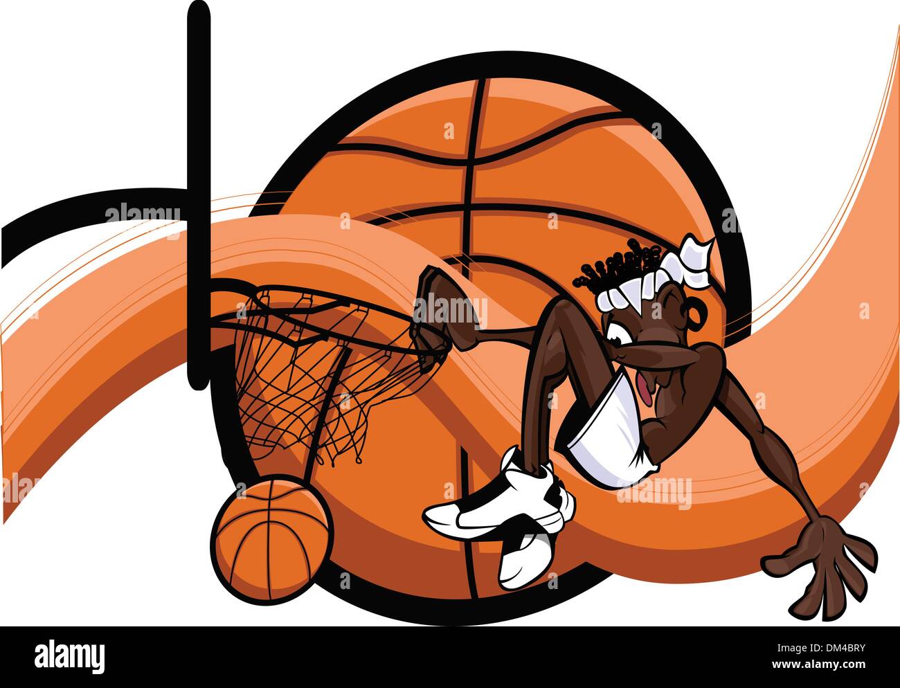 Slam Dunk Abstract Stock Vector Image & Art - Alamy