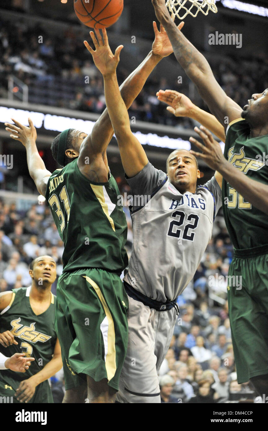 Washington D.C. Verizon Center. .Georgetown's Julian Vaughn (22 ...