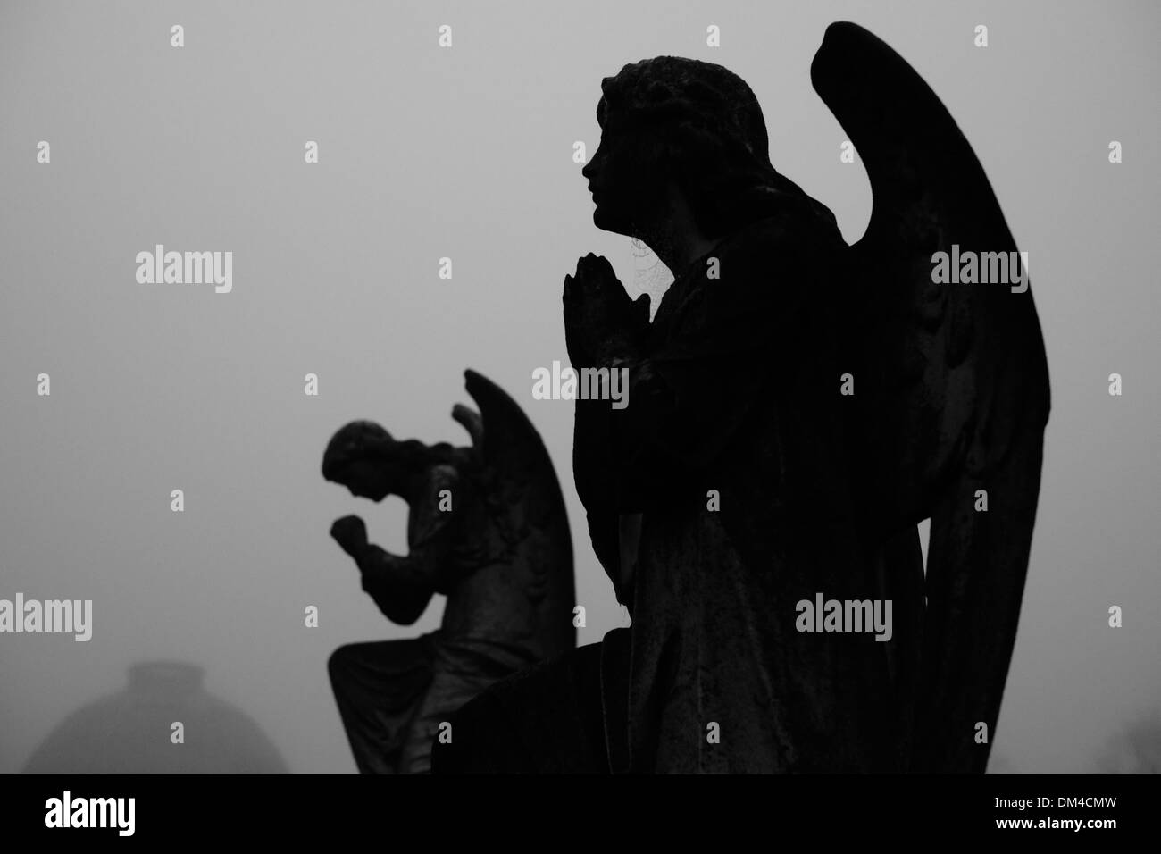Pray prayer praying Black and White Stock Photos & Images - Alamy