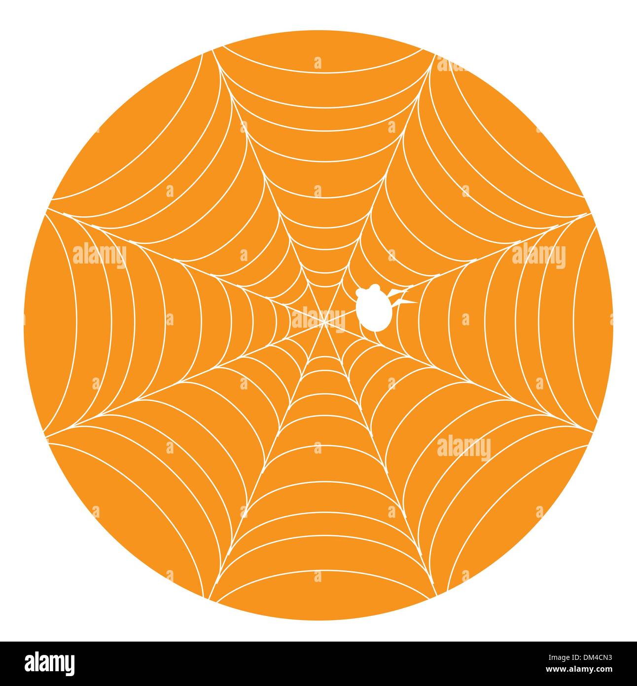 Vector halloween illustration spiders Cut Out Stock Images & Pictures ...