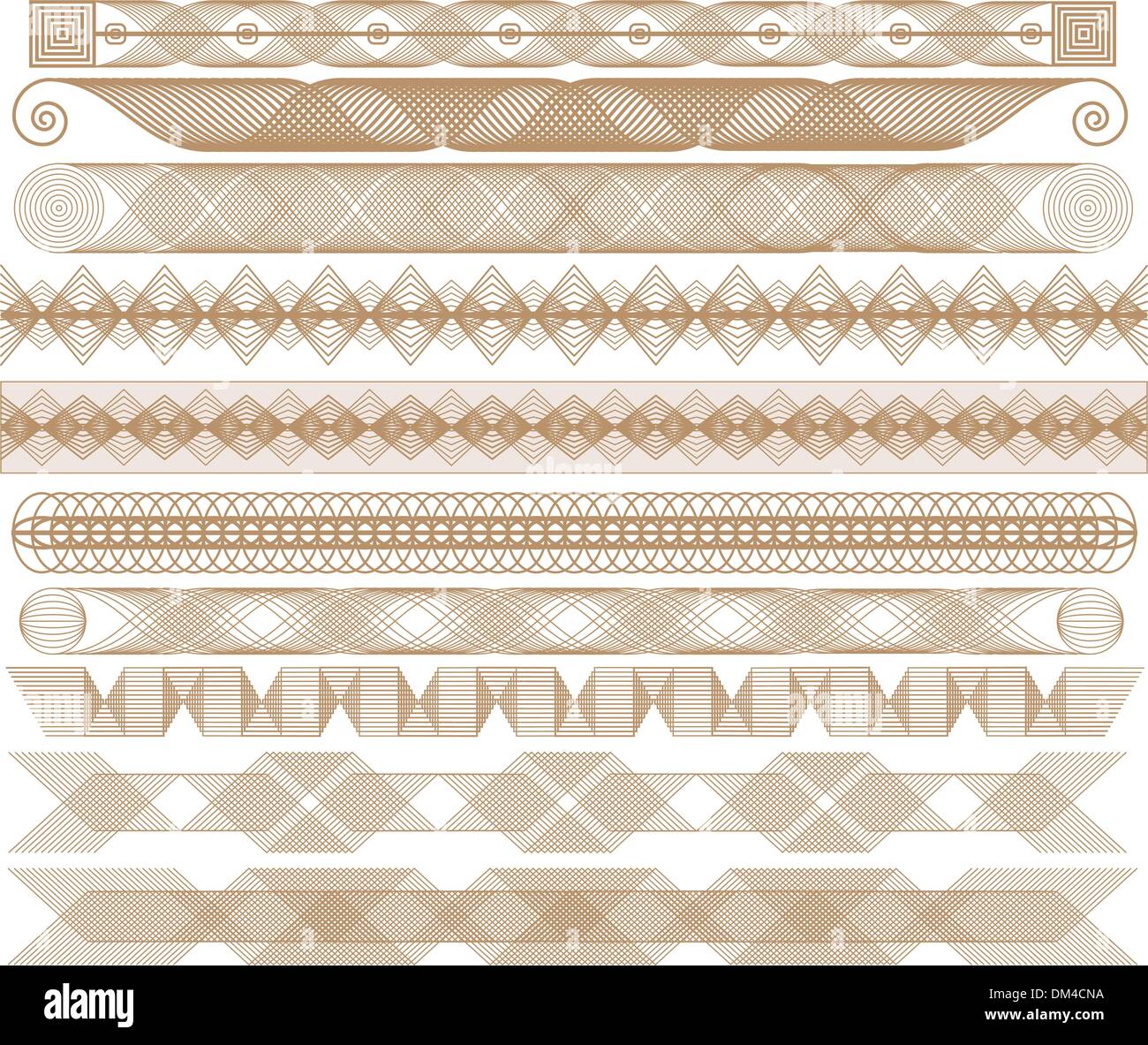 Edge of waves Stock Vector Images - Alamy