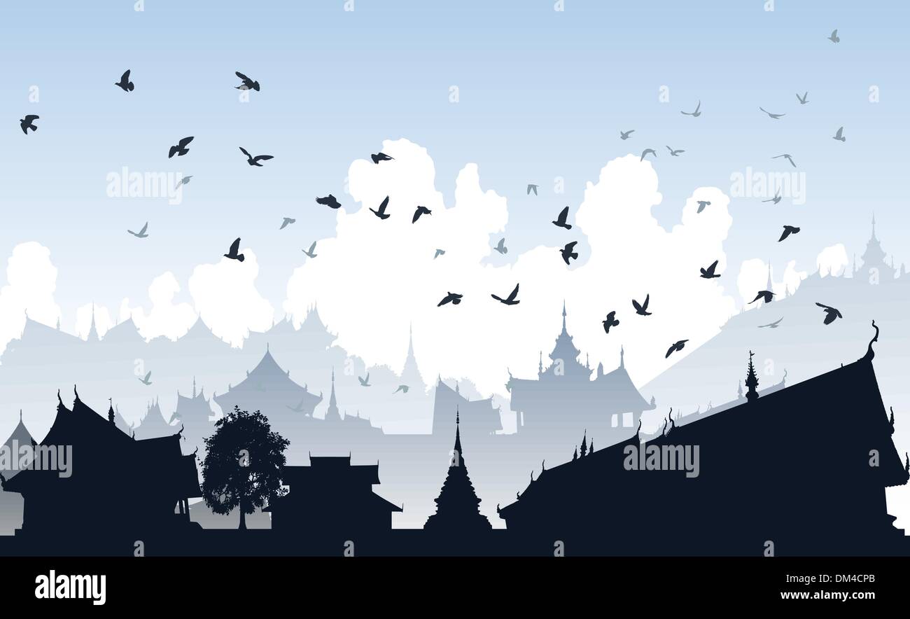 Wildlife and city Stock Vector Images - Alamy