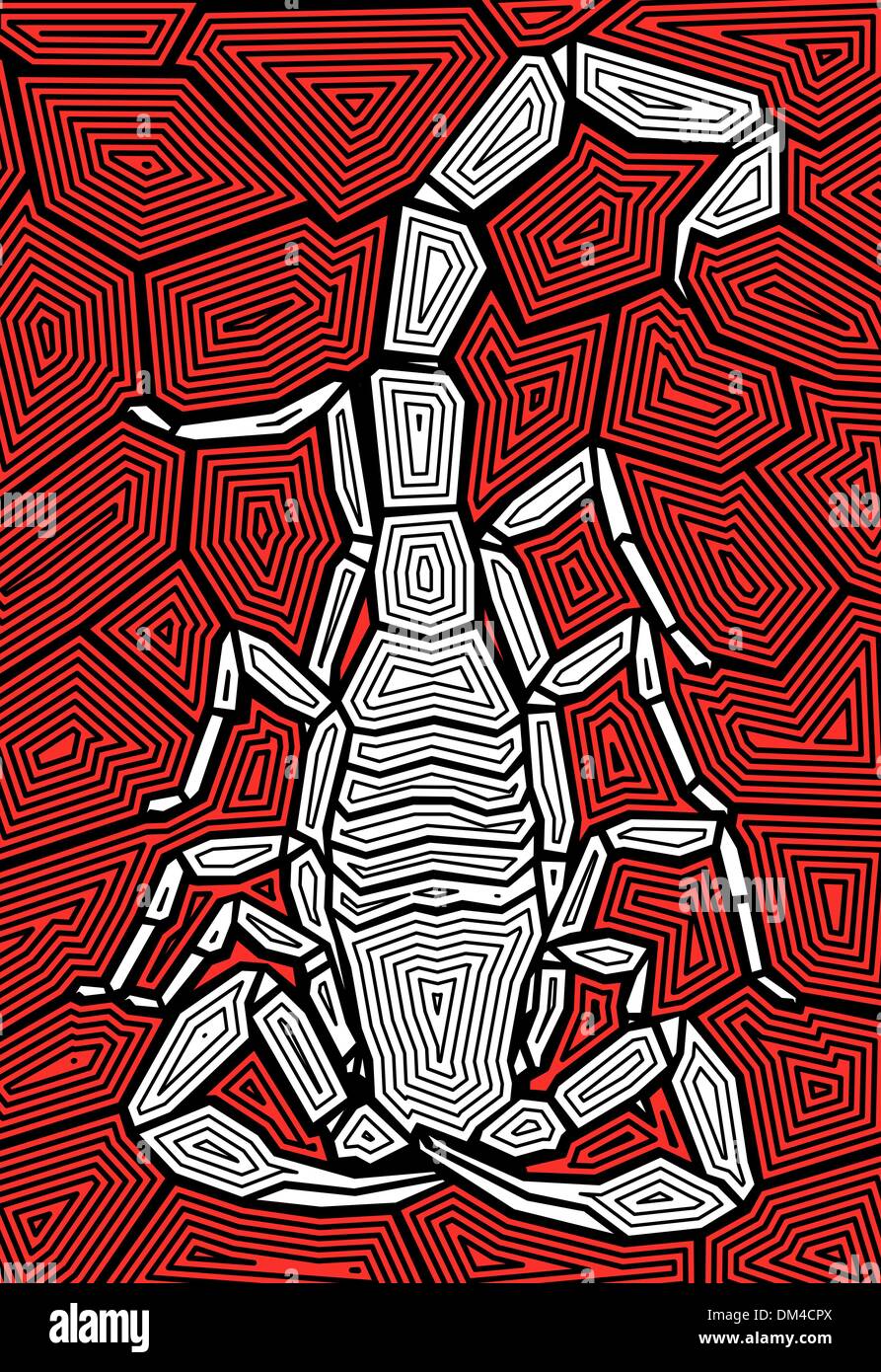 Scorpion vector vectors hi-res stock photography and images - Alamy