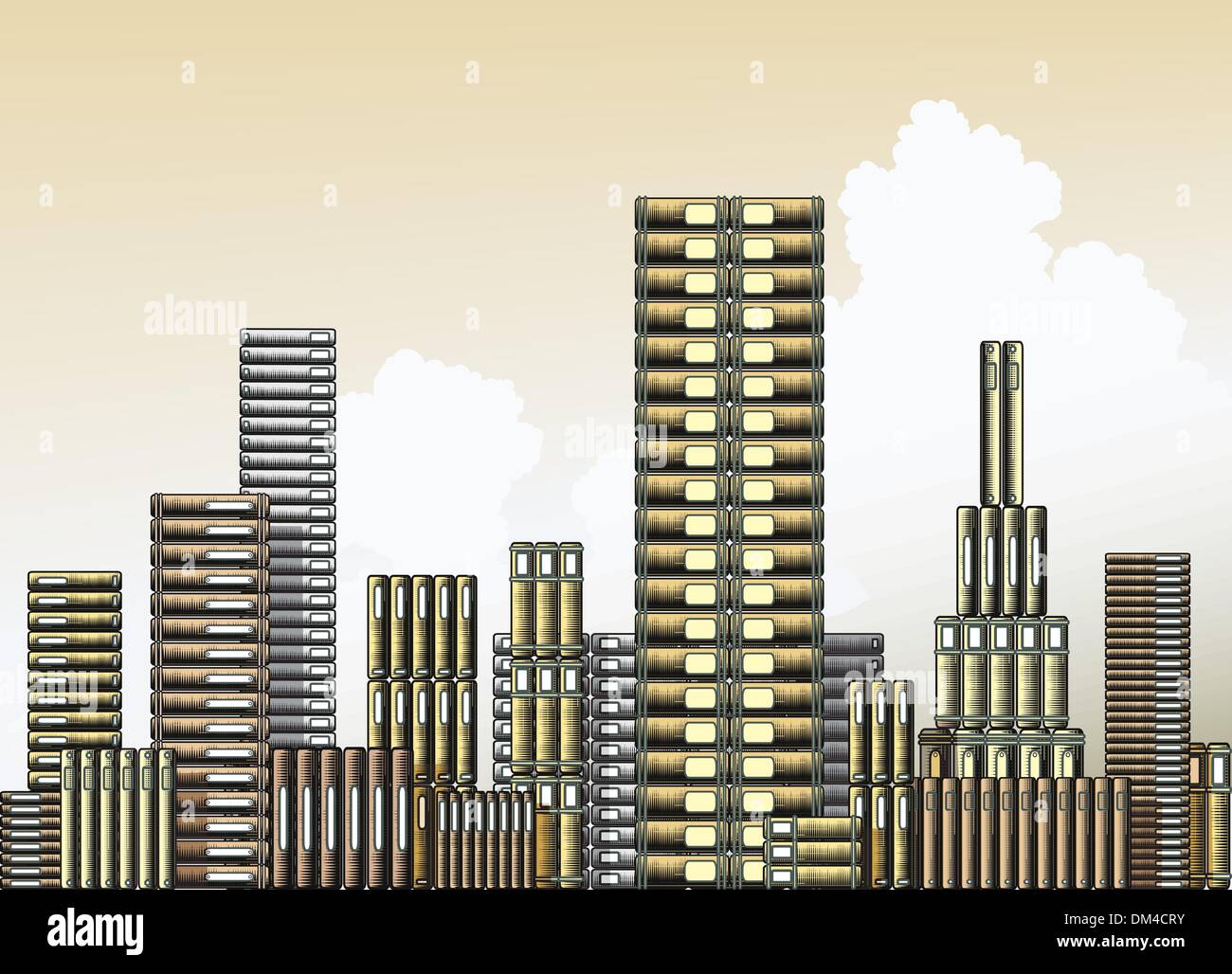 Book city hi-res stock photography and images - Alamy