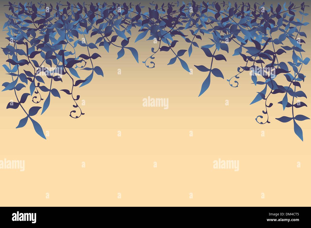 Bushy border Stock Vector Images - Alamy