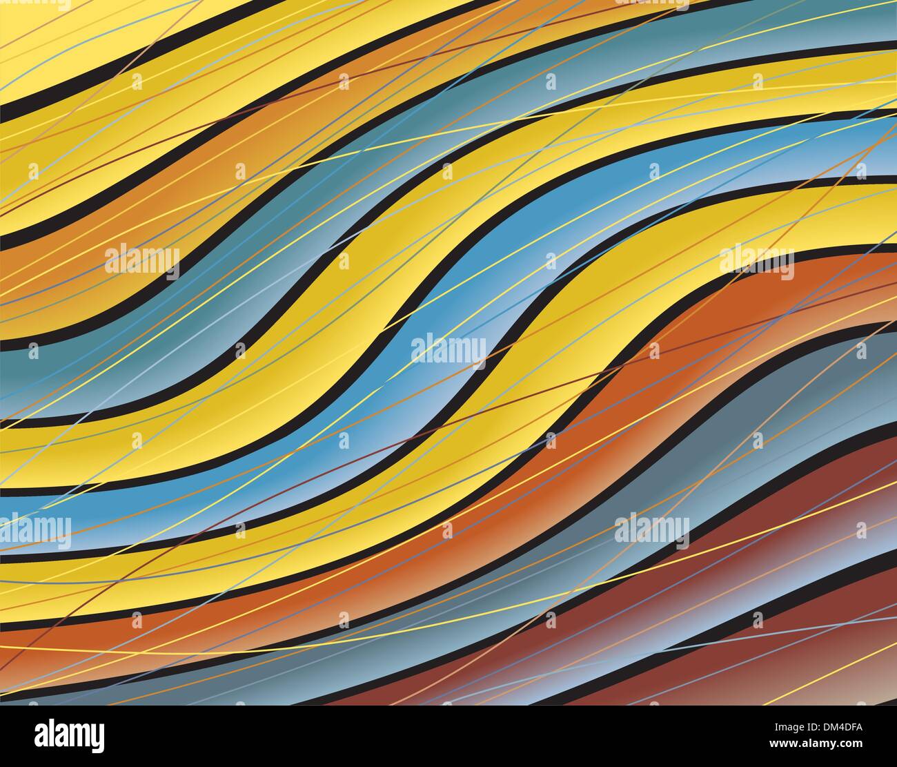 Editable curve wave Stock Vector Images - Alamy