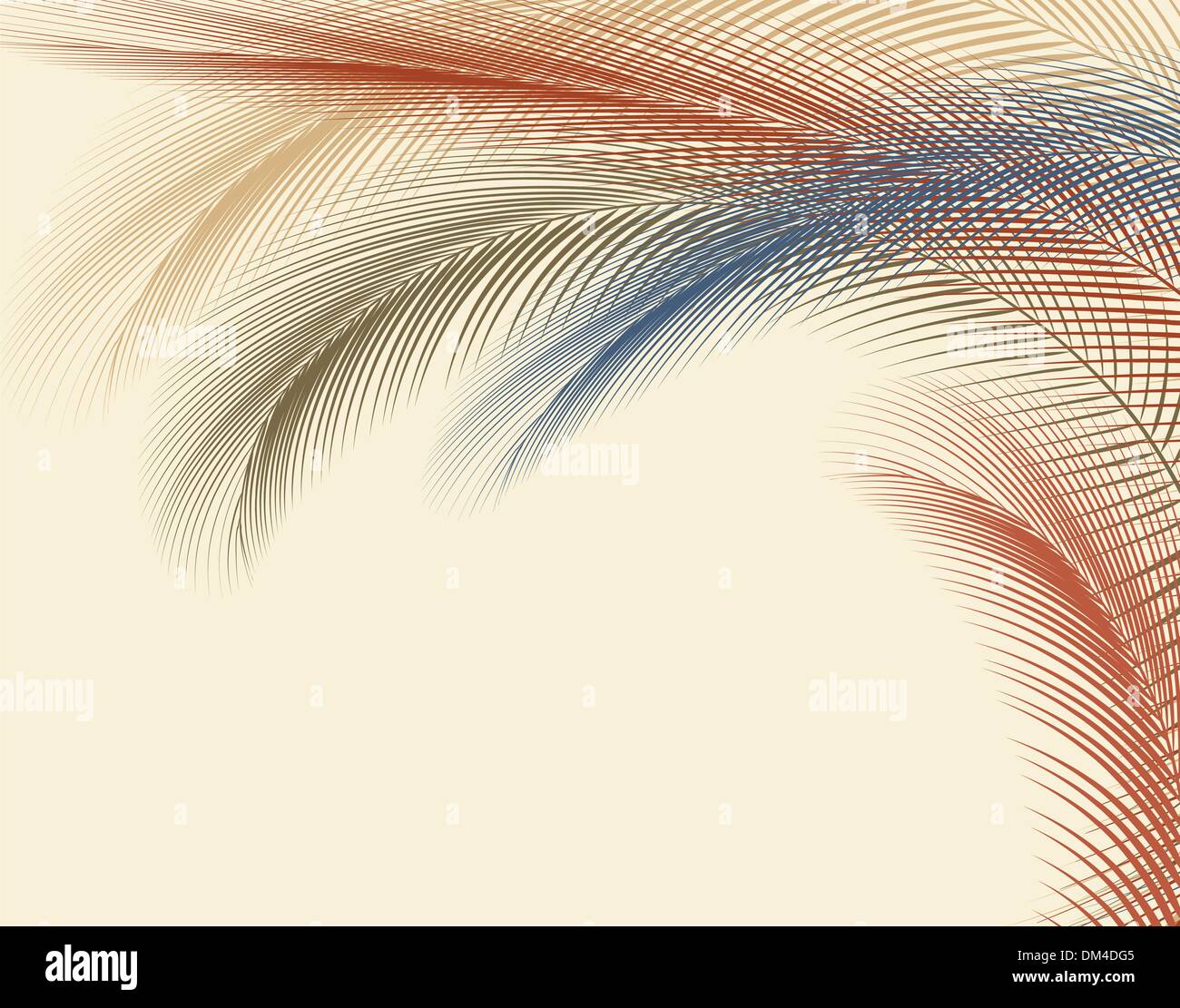 Feathery border Stock Vector Images - Alamy