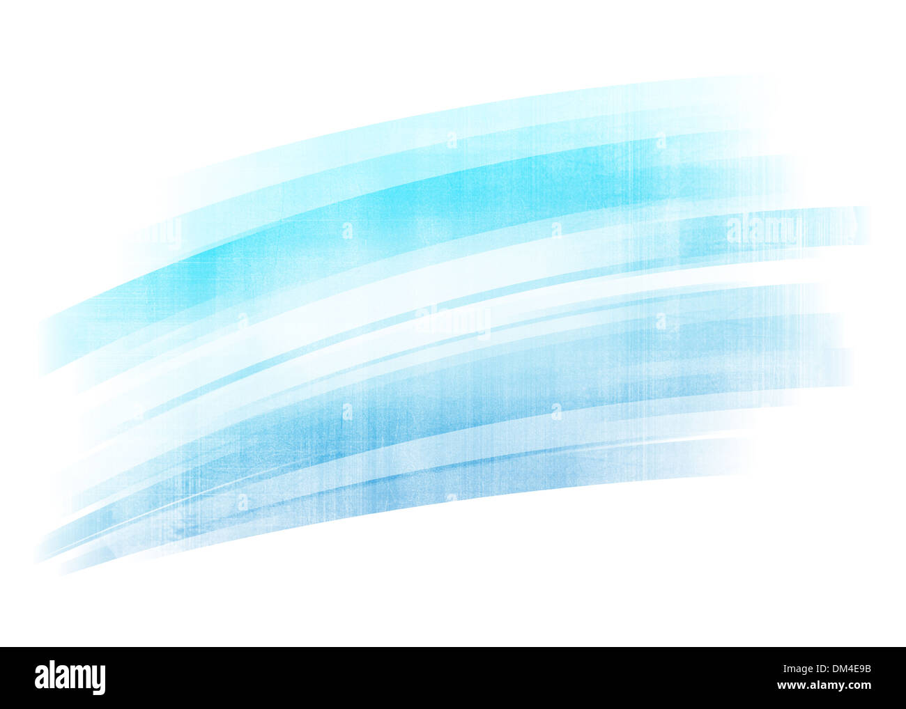 Blue gradient painted brush stroke background Stock Photo - Alamy