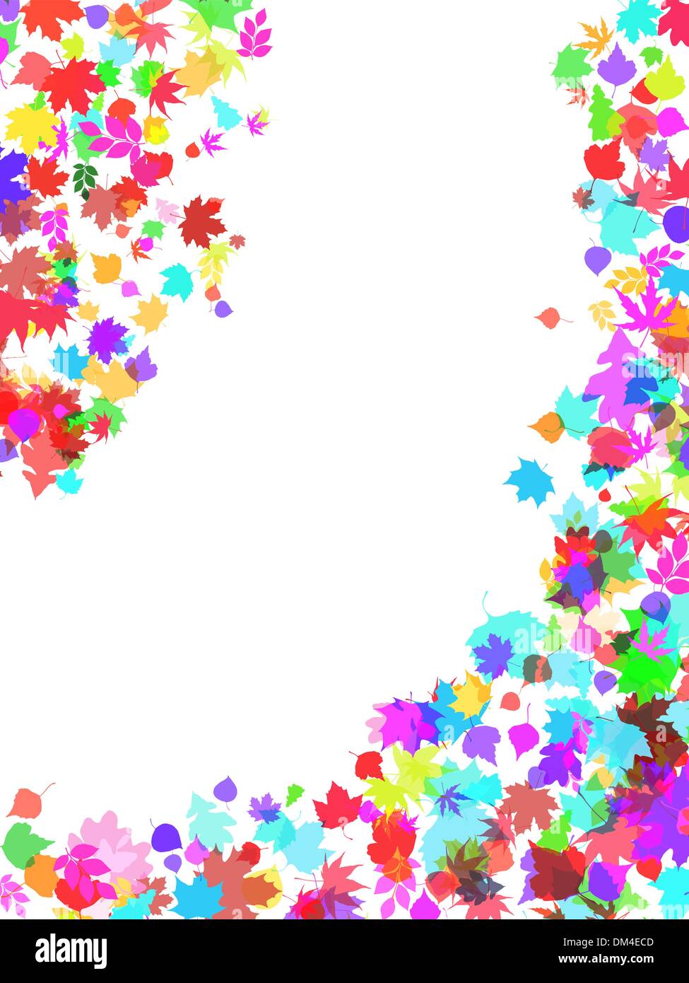 Abstract leaves drawing hi-res stock photography and images - Alamy