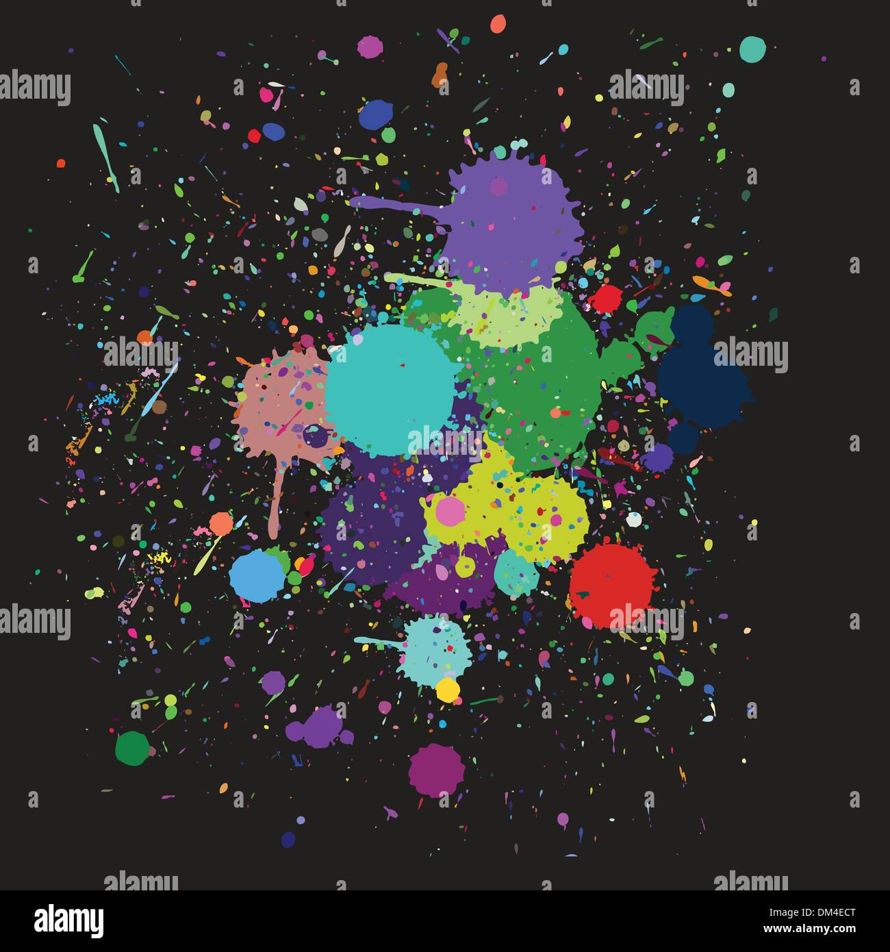 Colorful ink splash Stock Vector Image & Art - Alamy