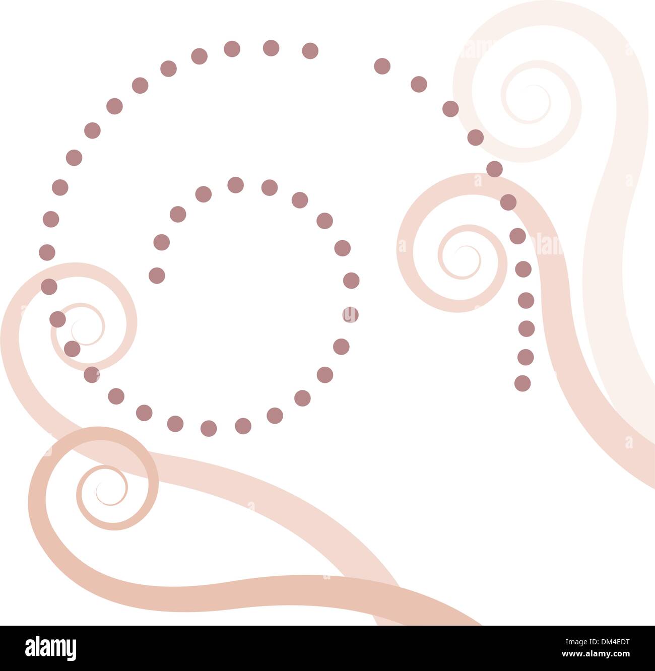 Shadow leaves on orange Stock Vector Images - Alamy