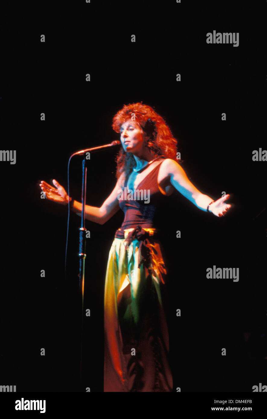 ELKIE BROOKS English singer about 1985 Stock Photo - Alamy