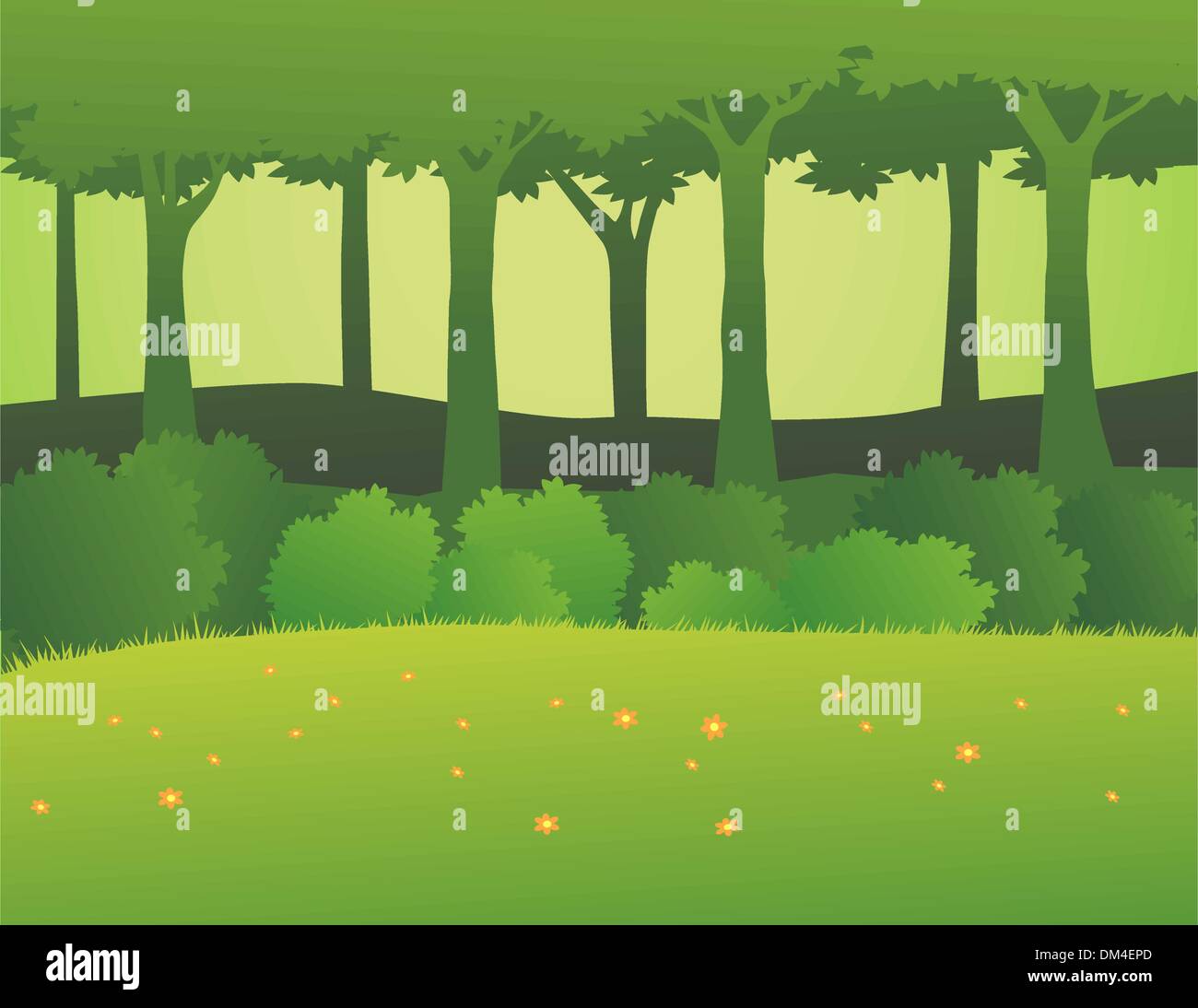 Amazon natural park canopy Stock Vector Images - Alamy