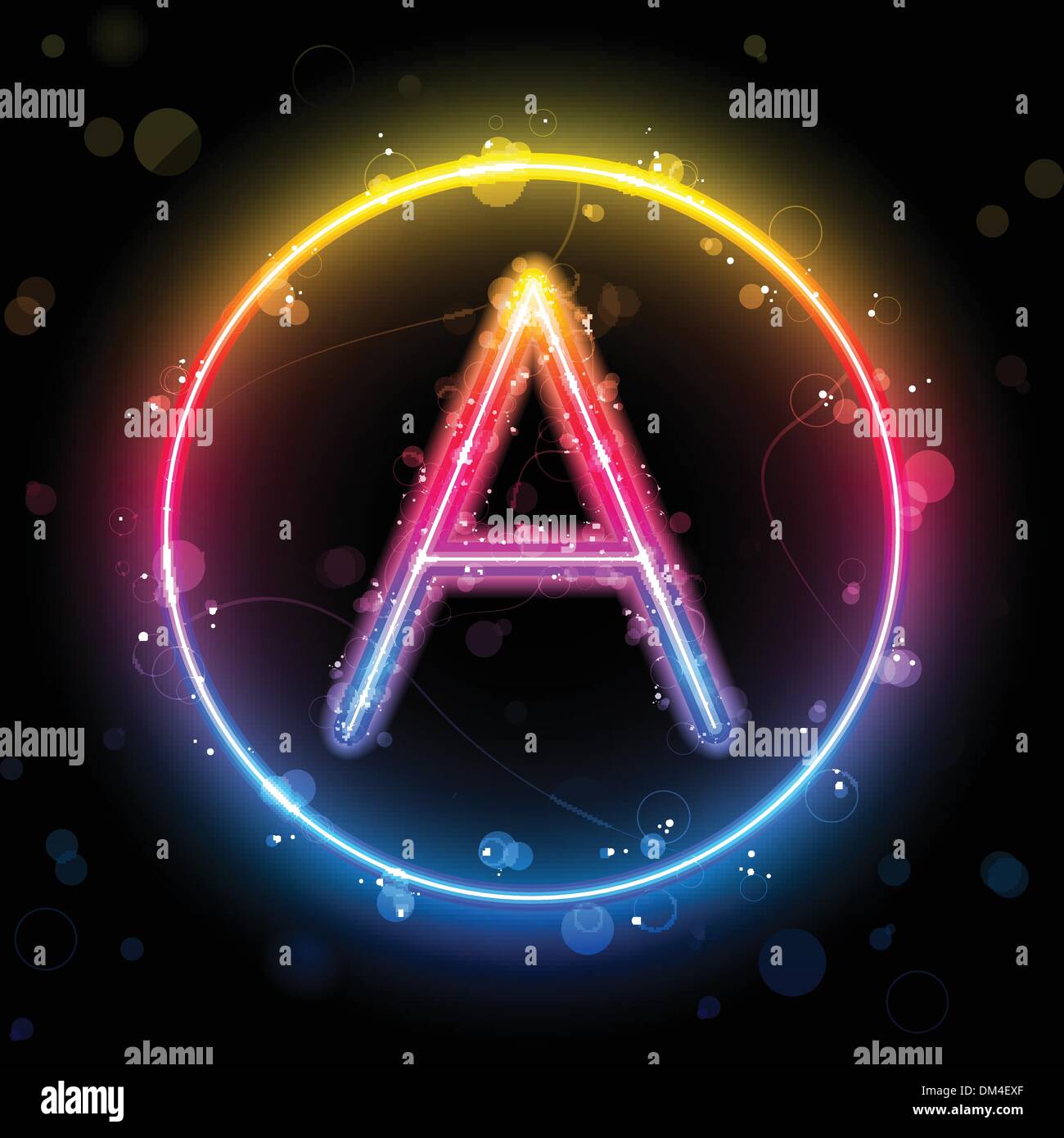 Alphabet in a circle hi-res stock photography and images - Alamy