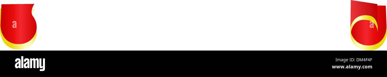 Scroll page template aged Stock Vector Images - Alamy