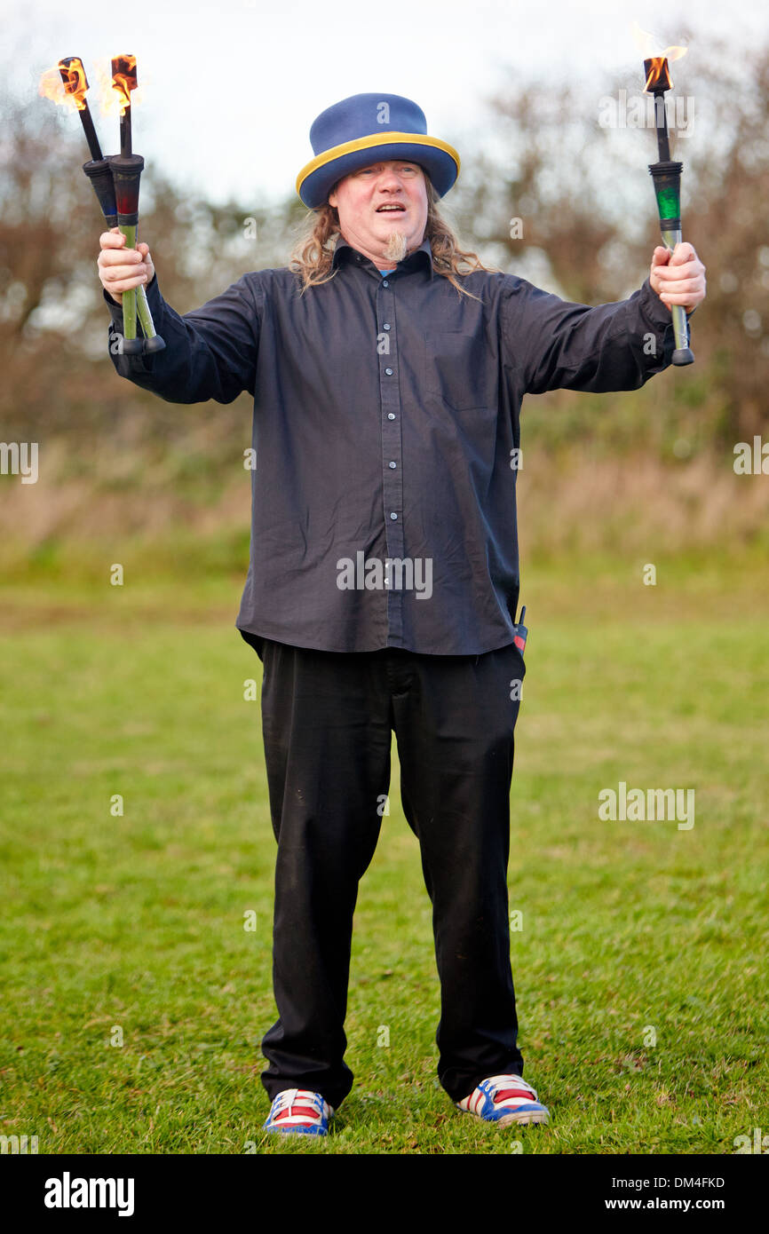 Jester clown entertainer hi-res stock photography and images - Alamy
