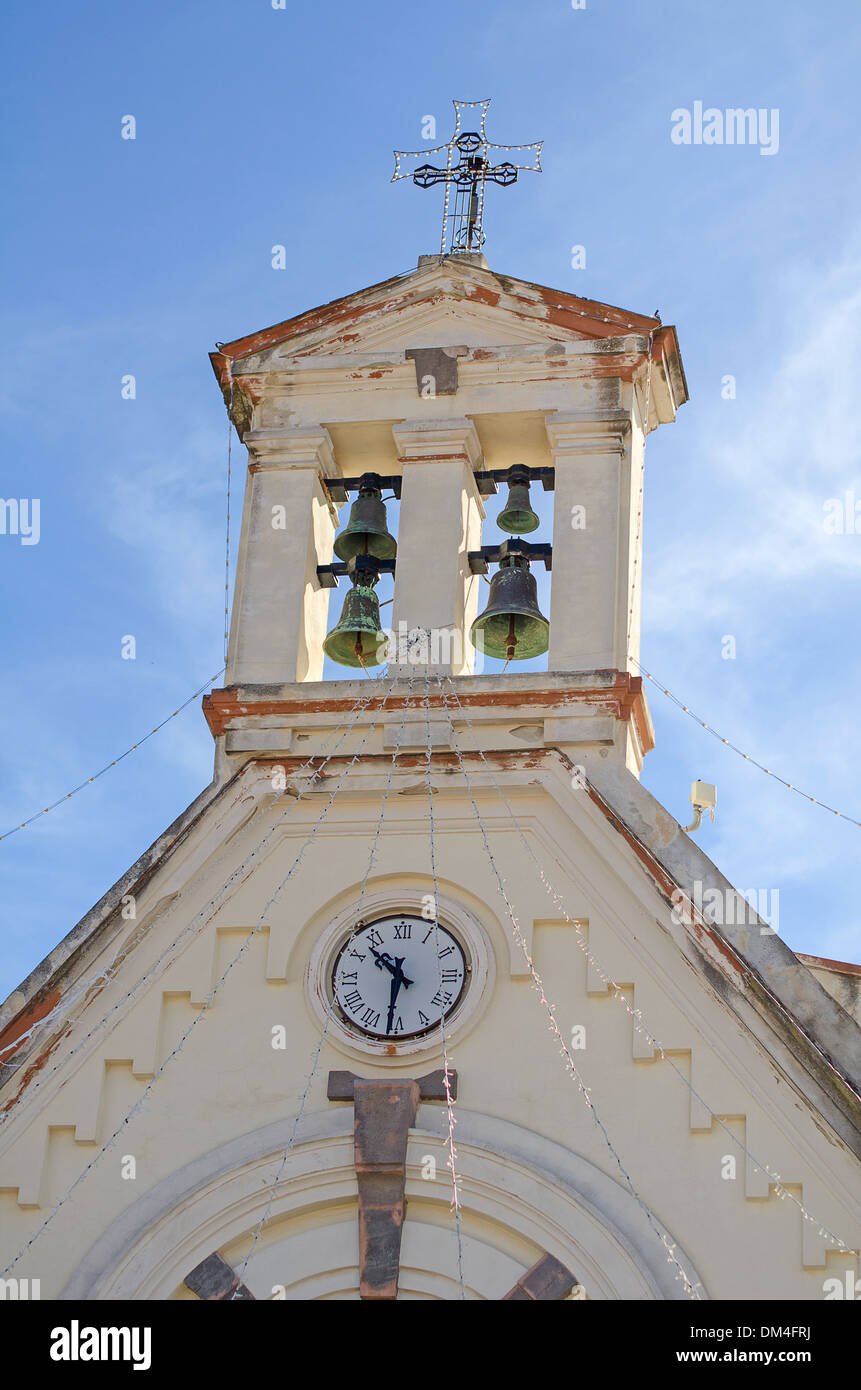 Historic stone church belfry hi-res stock photography and images - Alamy