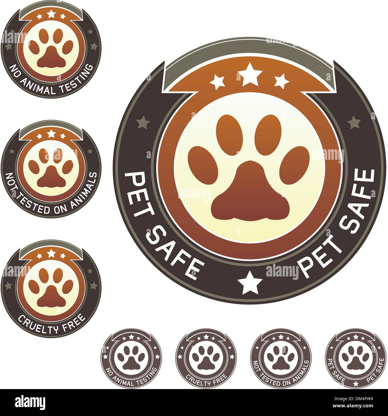 Cruelty free icon vector vectors hi-res stock photography and images ...