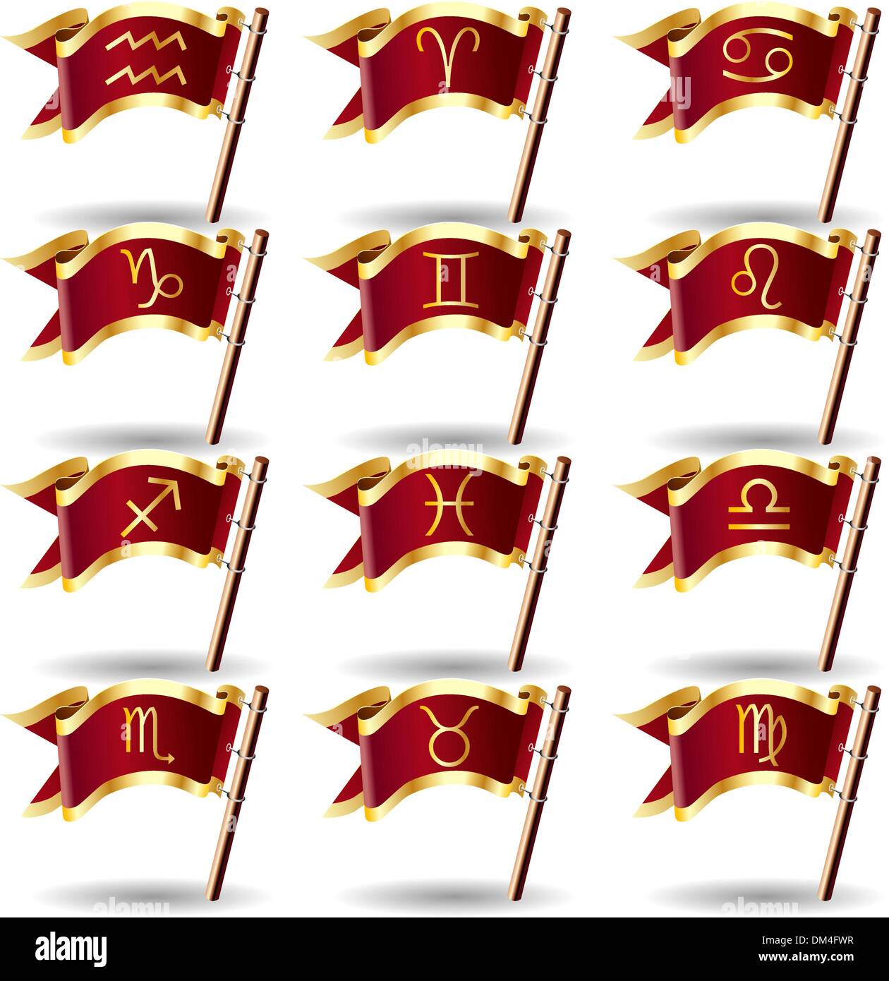 Zodiac astrology icons on vector buttons Stock Vector Image & Art - Alamy Zodiac astrology icons on vector buttons Stock Vector Image & Art - Alamy