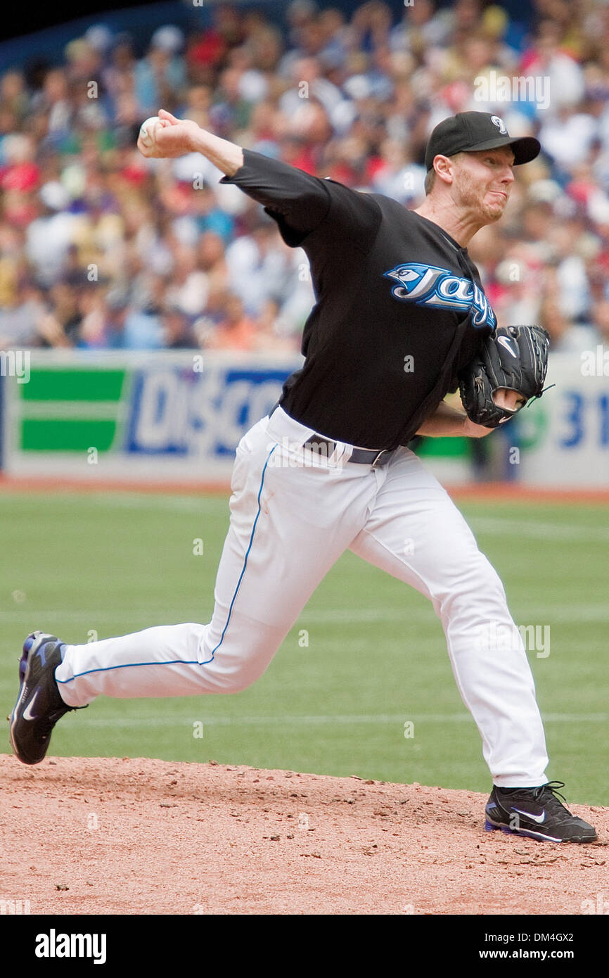Roy ''Doc'' Halladay throws a pitch in the top of the fourth inning ...