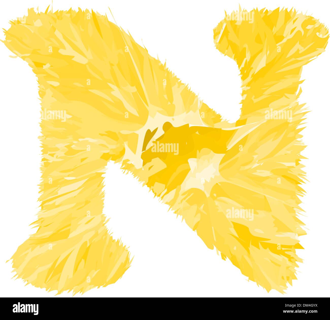 One letter of orange alphabet Stock Vector Image & Art - Alamy